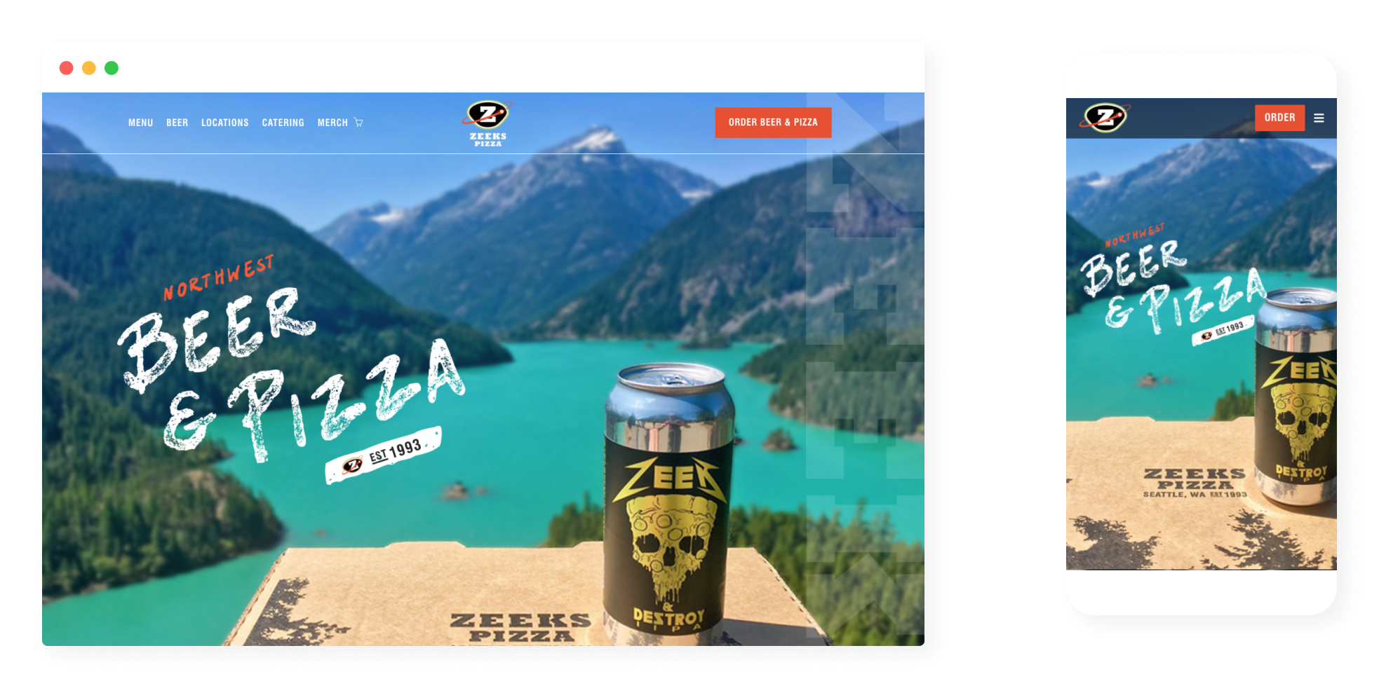 Zeeks Pizza - Mentor Creative Group